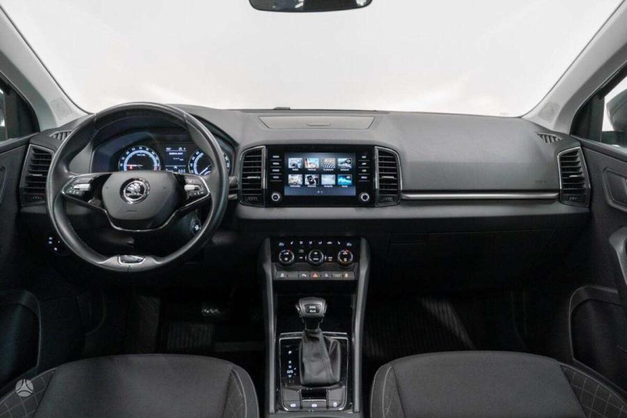 Grey Skoda Karoq 2021 in Vilnius, with an engine capacity of 2.00 L and mileage of 175 thousand km for 16600 €, photo 10 on AUTOMOTO.COM.LV