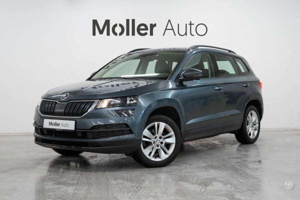 Grey Skoda Karoq 2021 in Vilnius, with an engine capacity of 2.00 L and mileage of 185 thousand km for 16000 €, photo 1 on AUTOMOTO.COM.LV