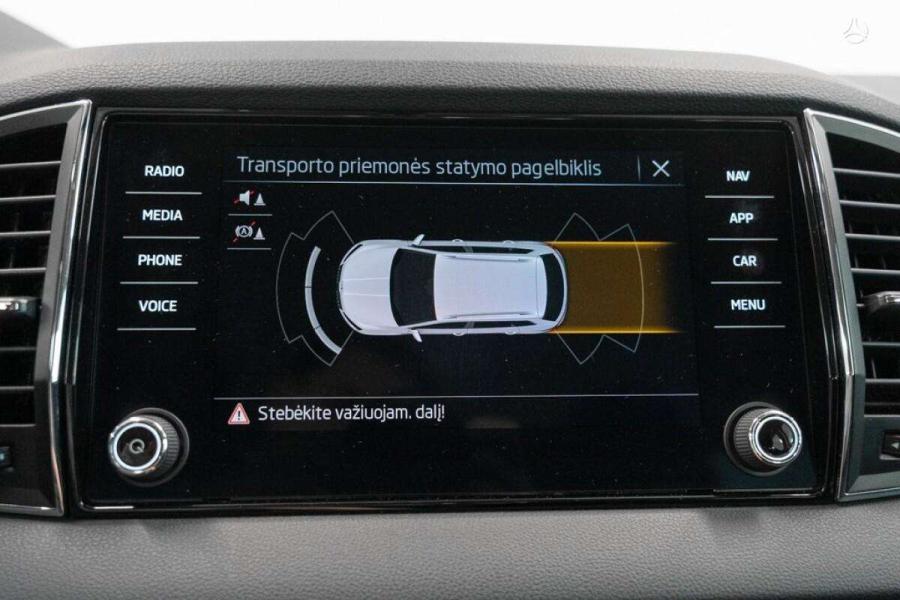 Grey Skoda Karoq 2021 in Vilnius, with an engine capacity of 2.00 L and mileage of 185 thousand km for 16000 €, photo 13 on AUTOMOTO.COM.LV