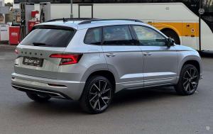 Grey Skoda Karoq 2021 in Vilnius, with an engine capacity of 1.50 L and mileage of 200 thousand km for 18990 €, photo 8 on AUTOMOTO.COM.LV