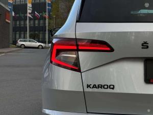 Grey Skoda Karoq 2021 in Vilnius, with an engine capacity of 1.50 L and mileage of 200 thousand km for 18990 €, photo 11 on AUTOMOTO.COM.LV