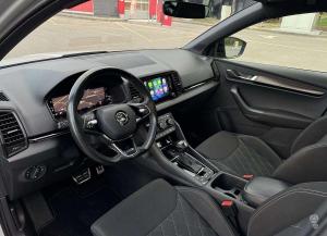 Grey Skoda Karoq 2021 in Vilnius, with an engine capacity of 1.50 L and mileage of 200 thousand km for 18990 €, photo 15 on AUTOMOTO.COM.LV
