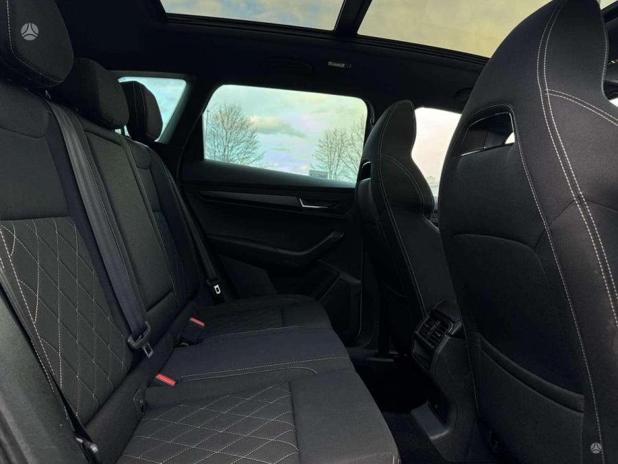 Grey Skoda Karoq 2021 in Vilnius, with an engine capacity of 1.50 L and mileage of 200 thousand km for 18990 €, photo 22 on AUTOMOTO.COM.LV