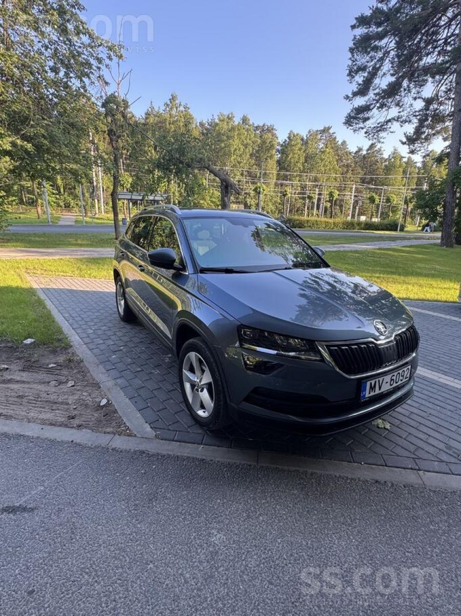 Pelēks Skoda Karoq 2021 Jūrmala, ar dzinēja tilpumu 2.00 L un nobraukumu 108 tūkst. km par 19400 €, foto 4 vietnē AUTOMOTO.COM.LV