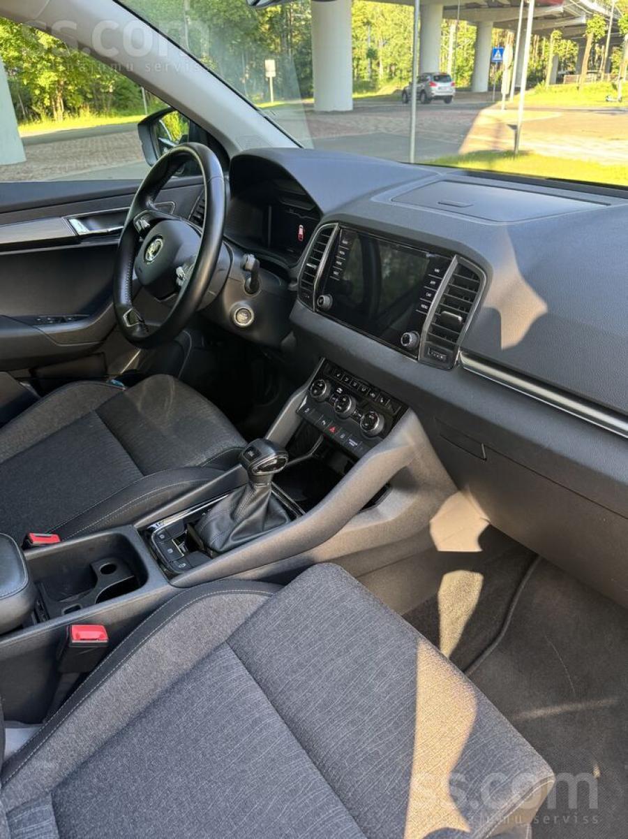Pelēks Skoda Karoq 2021 Jūrmala, ar dzinēja tilpumu 2.00 L un nobraukumu 108 tūkst. km par 19400 €, foto 9 vietnē AUTOMOTO.COM.LV