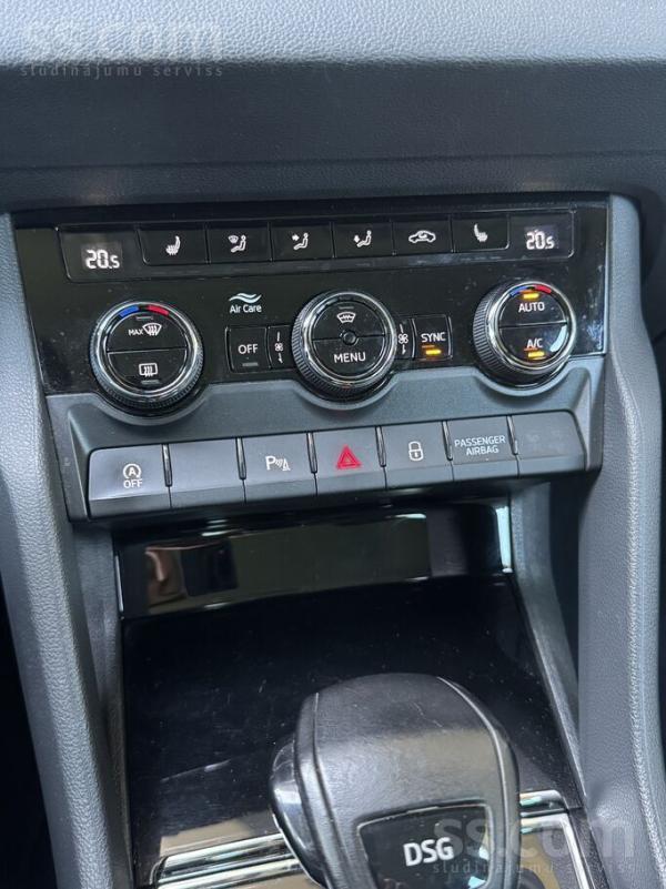 Pelēks Skoda Karoq 2021 Jūrmala, ar dzinēja tilpumu 2.00 L un nobraukumu 108 tūkst. km par 19400 €, foto 10 vietnē AUTOMOTO.COM.LV