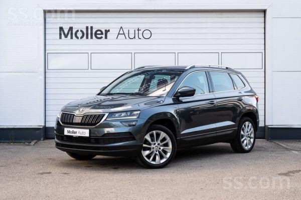 Pelēks Skoda Karoq 2021 Rīga, ar dzinēja tilpumu 1.50 L un nobraukumu 132 tūkst. km par 19950 €, foto 1 vietnē AUTOMOTO.COM.LV