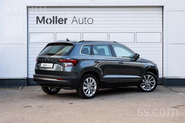 Pelēks Skoda Karoq 2021 Rīga, ar dzinēja tilpumu 1.50 L un nobraukumu 132 tūkst. km par 19950 €, foto 3 vietnē AUTOMOTO.COM.LV