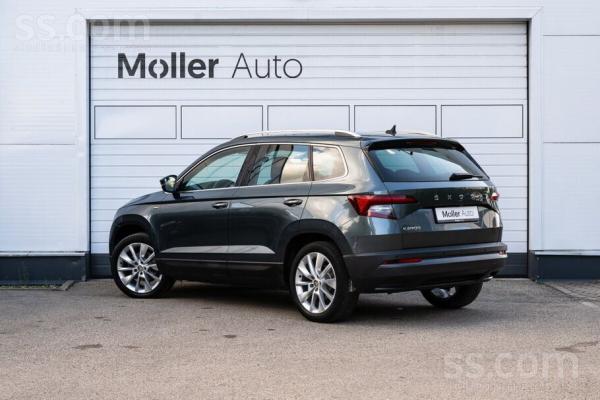 Pelēks Skoda Karoq 2021 Rīga, ar dzinēja tilpumu 1.50 L un nobraukumu 132 tūkst. km par 19950 €, foto 4 vietnē AUTOMOTO.COM.LV