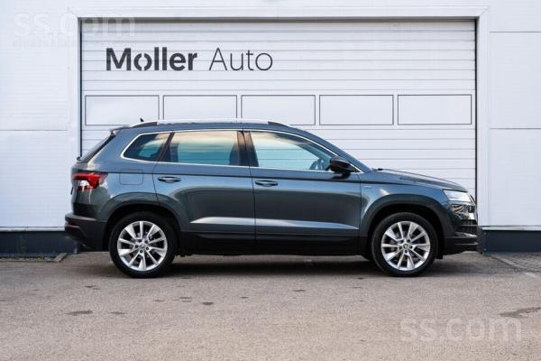 Pelēks Skoda Karoq 2021 Rīga, ar dzinēja tilpumu 1.50 L un nobraukumu 132 tūkst. km par 19950 €, foto 5 vietnē AUTOMOTO.COM.LV