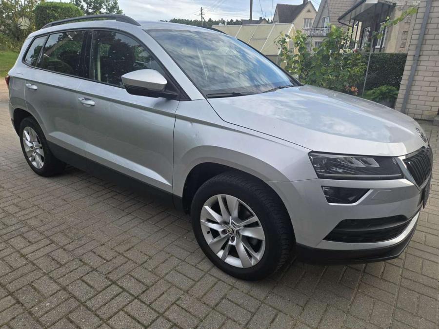 Pelēks Skoda Karoq 2021 Ukmergė, ar dzinēja tilpumu 2.00 L un nobraukumu 212 tūkst. km par 8950 €, foto 3 vietnē AUTOMOTO.COM.LV