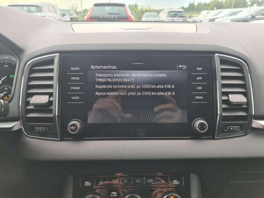 Pelēks Skoda Karoq 2021 Šauļi, ar dzinēja tilpumu 1.50 L un nobraukumu 180 tūkst. km par 16900 €, foto 30 vietnē AUTOMOTO.COM.LV