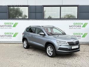 Grey Skoda Karoq 2021 in Riga, with an engine capacity of 1.50 L and mileage of 95 thousand km for 18500 €, photo 3 on AUTOMOTO.COM.LV