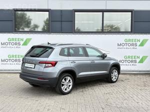 Grey Skoda Karoq 2021 in Riga, with an engine capacity of 1.50 L and mileage of 95 thousand km for 18500 €, photo 5 on AUTOMOTO.COM.LV