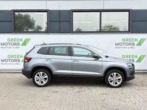 Grey Skoda Karoq 2021 in Riga, with an engine capacity of 1.50 L and mileage of 95 thousand km for 18500 €, photo 6 on AUTOMOTO.COM.LV