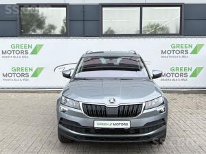 Grey Skoda Karoq 2021 in Riga, with an engine capacity of 1.50 L and mileage of 95 thousand km for 18500 €, photo 8 on AUTOMOTO.COM.LV