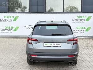 Grey Skoda Karoq 2021 in Riga, with an engine capacity of 1.50 L and mileage of 95 thousand km for 18500 €, photo 9 on AUTOMOTO.COM.LV