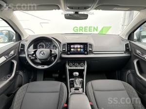 Grey Skoda Karoq 2021 in Riga, with an engine capacity of 1.50 L and mileage of 95 thousand km for 18500 €, photo 10 on AUTOMOTO.COM.LV