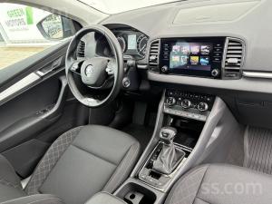 Grey Skoda Karoq 2021 in Riga, with an engine capacity of 1.50 L and mileage of 95 thousand km for 18500 €, photo 15 on AUTOMOTO.COM.LV