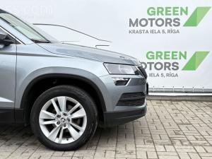 Grey Skoda Karoq 2021 in Riga, with an engine capacity of 1.50 L and mileage of 95 thousand km for 18500 €, photo 34 on AUTOMOTO.COM.LV