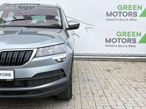 Grey Skoda Karoq 2021 in Riga, with an engine capacity of 1.50 L and mileage of 95 thousand km for 18500 €, photo 35 on AUTOMOTO.COM.LV