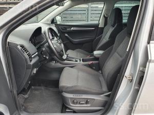 Grey Skoda Karoq 2021 in Riga, with an engine capacity of 1.50 L and mileage of 137 thousand km for 18900 €, photo 9 on AUTOMOTO.COM.LV