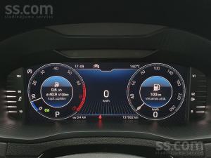 Grey Skoda Karoq 2021 in Riga, with an engine capacity of 1.50 L and mileage of 137 thousand km for 18900 €, photo 15 on AUTOMOTO.COM.LV