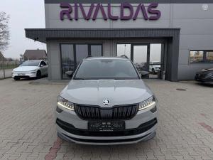 Pelēks Skoda Karoq 2022 Šauļi, ar dzinēja tilpumu 1.50 L un nobraukumu 166 tūkst. km par 21768 €, foto  vietnē AUTOMOTO.COM.LV