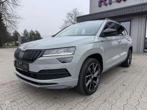 Grey Skoda Karoq 2022 in Siauliai, with an engine capacity of 1.50 L and mileage of 166 thousand km for 21768 €, photo 6 on AUTOMOTO.COM.LV
