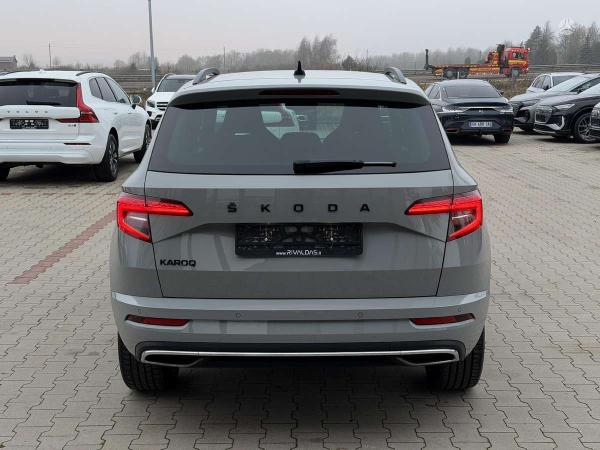 Pelēks Skoda Karoq 2022 Šauļi, ar dzinēja tilpumu 1.50 L un nobraukumu 166 tūkst. km par 21768 €, foto 10 vietnē AUTOMOTO.COM.LV