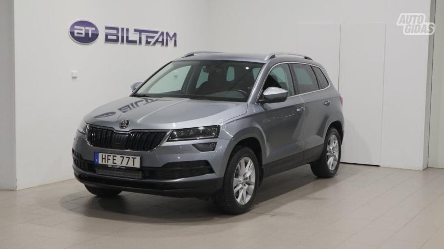 Grey Skoda Karoq 2022 in Kaunas, with an engine capacity of 0.00 L and mileage of 52 thousand km for 30784 €, photo 1 on AUTOMOTO.COM.LV