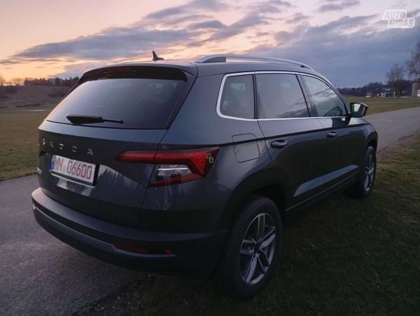 Grey Skoda Karoq 2022 in Kaunas, with an engine capacity of 1.50 L and mileage of 54 thousand km for 25954 €, photo 6 on AUTOMOTO.COM.LV