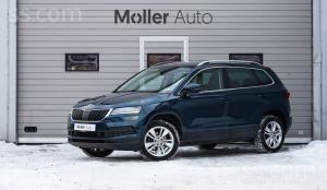 Grey Skoda Karoq 2022 in Jelgava, with an engine capacity of 1.50 L and mileage of 134 thousand km for 20950 €, photo  on AUTOMOTO.COM.LV