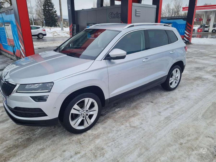 Pelēks Skoda Karoq 2022 Tauragė, ar dzinēja tilpumu 1.50 L un nobraukumu 212 tūkst. km par 14350 €, foto 2 vietnē AUTOMOTO.COM.LV