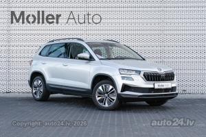 Grey Skoda Karoq 2022 in Riga, with an engine capacity of 1.50 L and mileage of 142 thousand km for 23724 €, photo 3 on AUTOMOTO.COM.LV