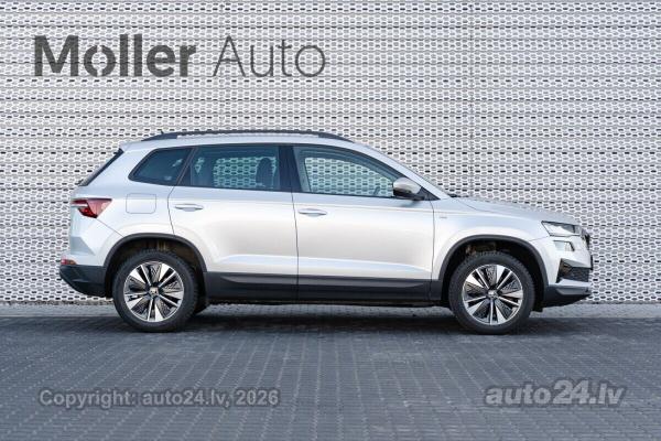 Grey Skoda Karoq 2022 in Riga, with an engine capacity of 1.50 L and mileage of 142 thousand km for 23724 €, photo 5 on AUTOMOTO.COM.LV