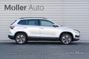 Grey Skoda Karoq 2022 in Riga, with an engine capacity of 1.50 L and mileage of 142 thousand km for 23724 €, photo 6 on AUTOMOTO.COM.LV