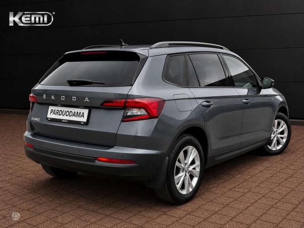 Grey Skoda Karoq 2022 in Vilnius, with an engine capacity of 1.50 L and mileage of 72 thousand km for 20750 €, photo 2 on AUTOMOTO.COM.LV