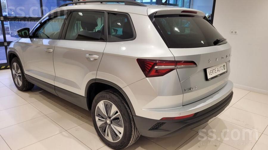 Pelēks Skoda Karoq 2022 Rīga, ar dzinēja tilpumu 1.50 L un nobraukumu 192 tūkst. km par 18690 €, foto 5 vietnē AUTOMOTO.COM.LV