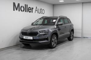 Grey Skoda Karoq 2022 in Vilnius, with an engine capacity of 2.00 L and mileage of 145 thousand km for 22900 €, photo 4 on AUTOMOTO.COM.LV