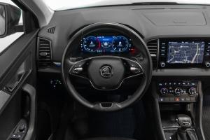Grey Skoda Karoq 2022 in Vilnius, with an engine capacity of 2.00 L and mileage of 145 thousand km for 22900 €, photo 14 on AUTOMOTO.COM.LV