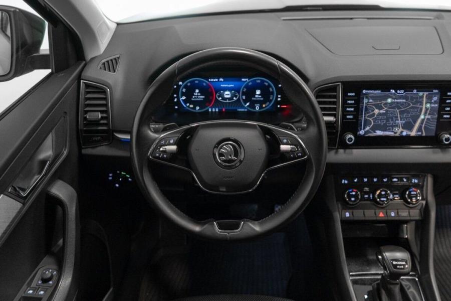 Grey Skoda Karoq 2022 in Vilnius, with an engine capacity of 2.00 L and mileage of 145 thousand km for 22900 €, photo 14 on AUTOMOTO.COM.LV
