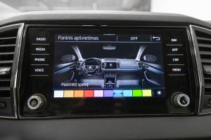 Grey Skoda Karoq 2022 in Vilnius, with an engine capacity of 2.00 L and mileage of 145 thousand km for 22900 €, photo 21 on AUTOMOTO.COM.LV