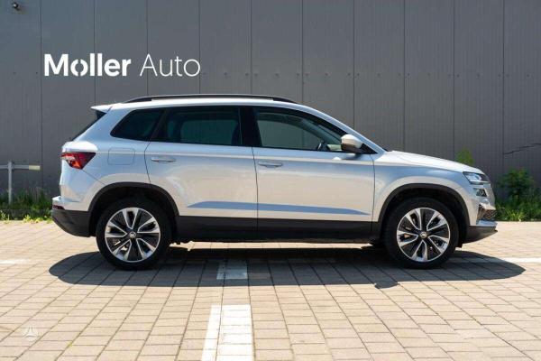 Grey Skoda Karoq 2022 in Vilnius, with an engine capacity of 2.00 L and mileage of 115 thousand km for 21850 €, photo 7 on AUTOMOTO.COM.LV