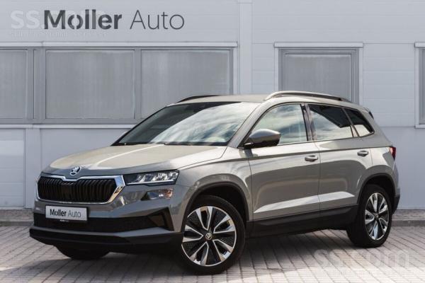Pelēks Skoda Karoq 2022 Ventspils, ar dzinēja tilpumu 2.00 L un nobraukumu 140 tūkst. km par 22350 €, foto 1 vietnē AUTOMOTO.COM.LV