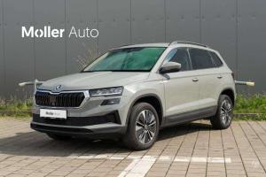 Grey Skoda Karoq 2022 in Vilnius, with an engine capacity of 2.00 L and mileage of 125 thousand km for 21300 €, photo  on AUTOMOTO.COM.LV