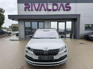 Grey Skoda Karoq 2022 in Siauliai, with an engine capacity of 1.50 L and mileage of 171 thousand km for 19990 €, photo  on AUTOMOTO.COM.LV