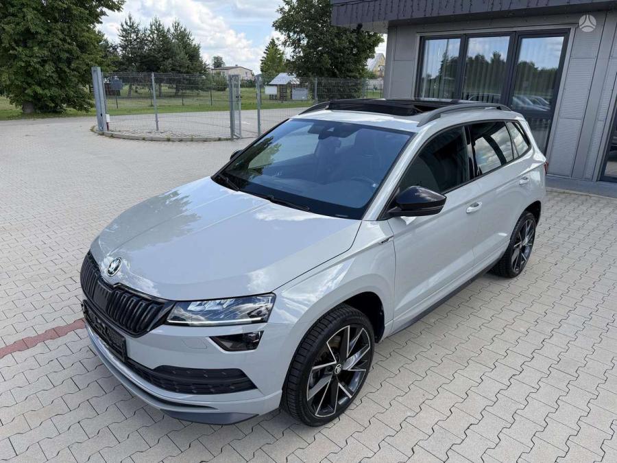 Pelēks Skoda Karoq 2022 Šauļi, ar dzinēja tilpumu 1.50 L un nobraukumu 171 tūkst. km par 19990 €, foto 8 vietnē AUTOMOTO.COM.LV