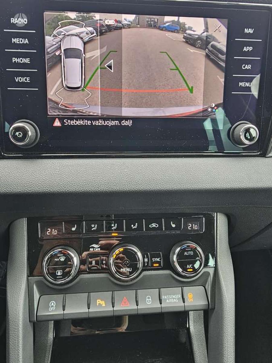 Pelēks Skoda Karoq 2022 Viļņa, ar dzinēja tilpumu 1.97 L un nobraukumu 204 tūkst. km par 19000 €, foto 18 vietnē AUTOMOTO.COM.LV