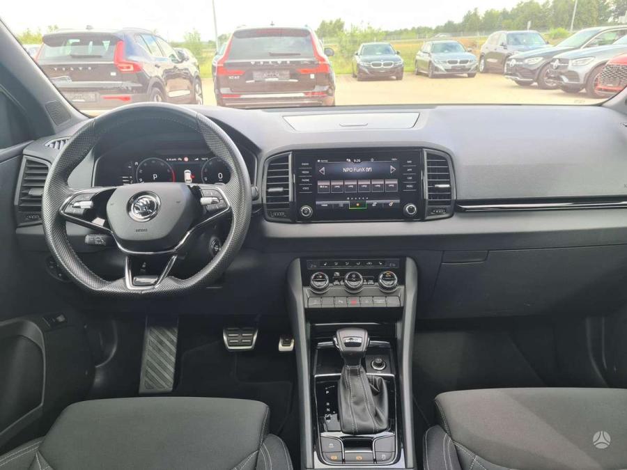 Pelēks Skoda Karoq 2022 Šauļi, ar dzinēja tilpumu 1.50 L un nobraukumu 186 tūkst. km par 22600 €, foto 13 vietnē AUTOMOTO.COM.LV